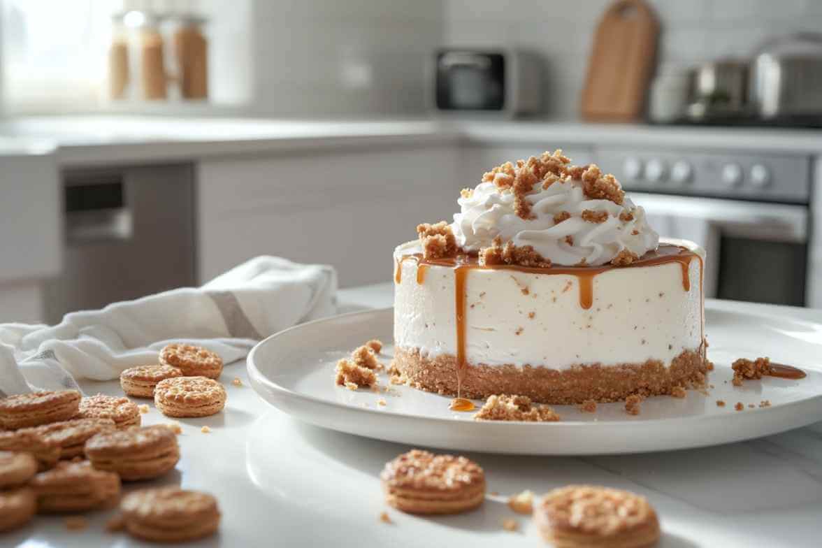 Cheesecake Spéculoos - purerecette