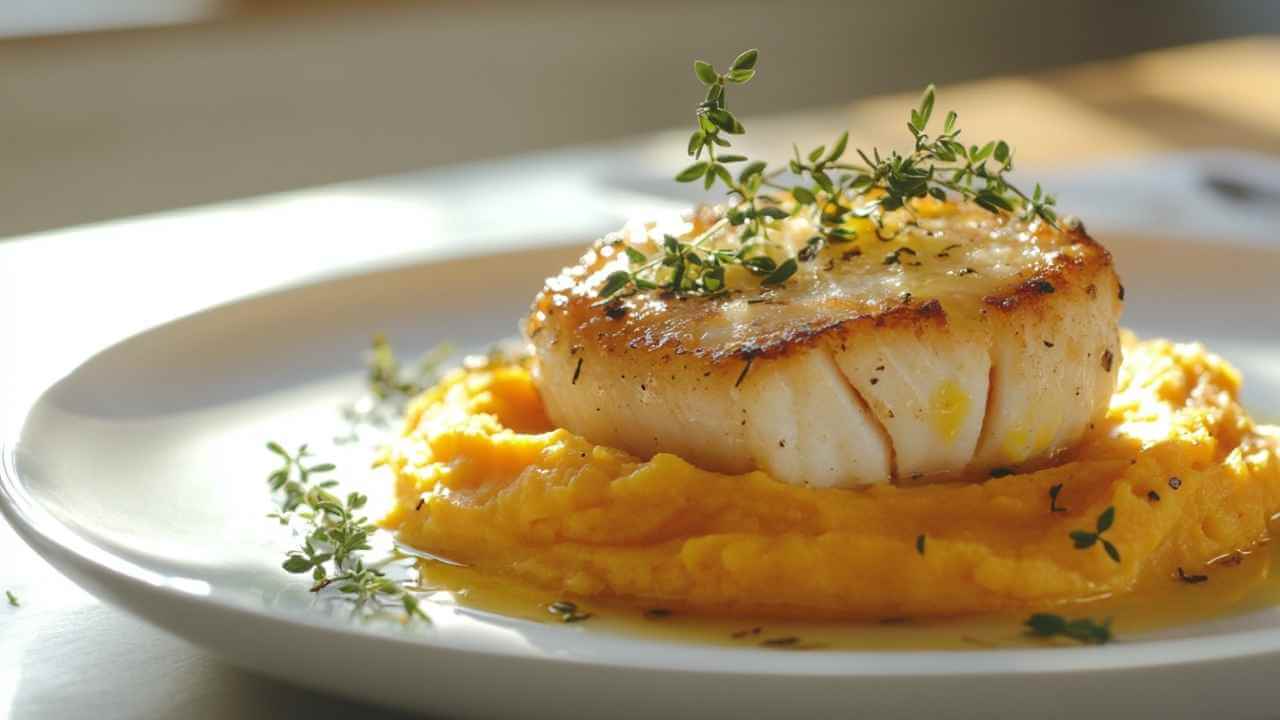 Filet de lotte rôtie au beurre citronné - purerecette