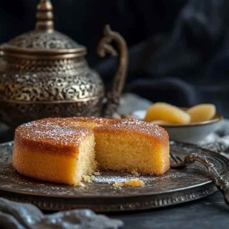 Gâteau de Semoule - purerecette