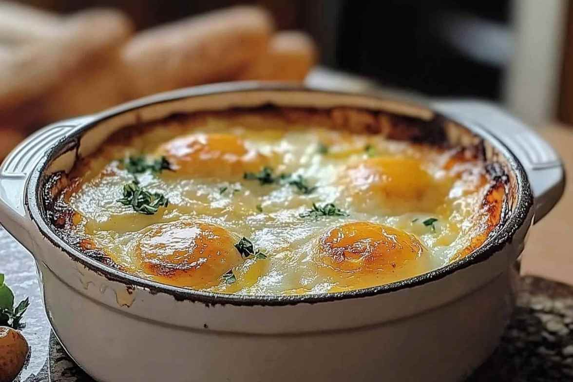 Œufs Cocotte au Four - purerecette