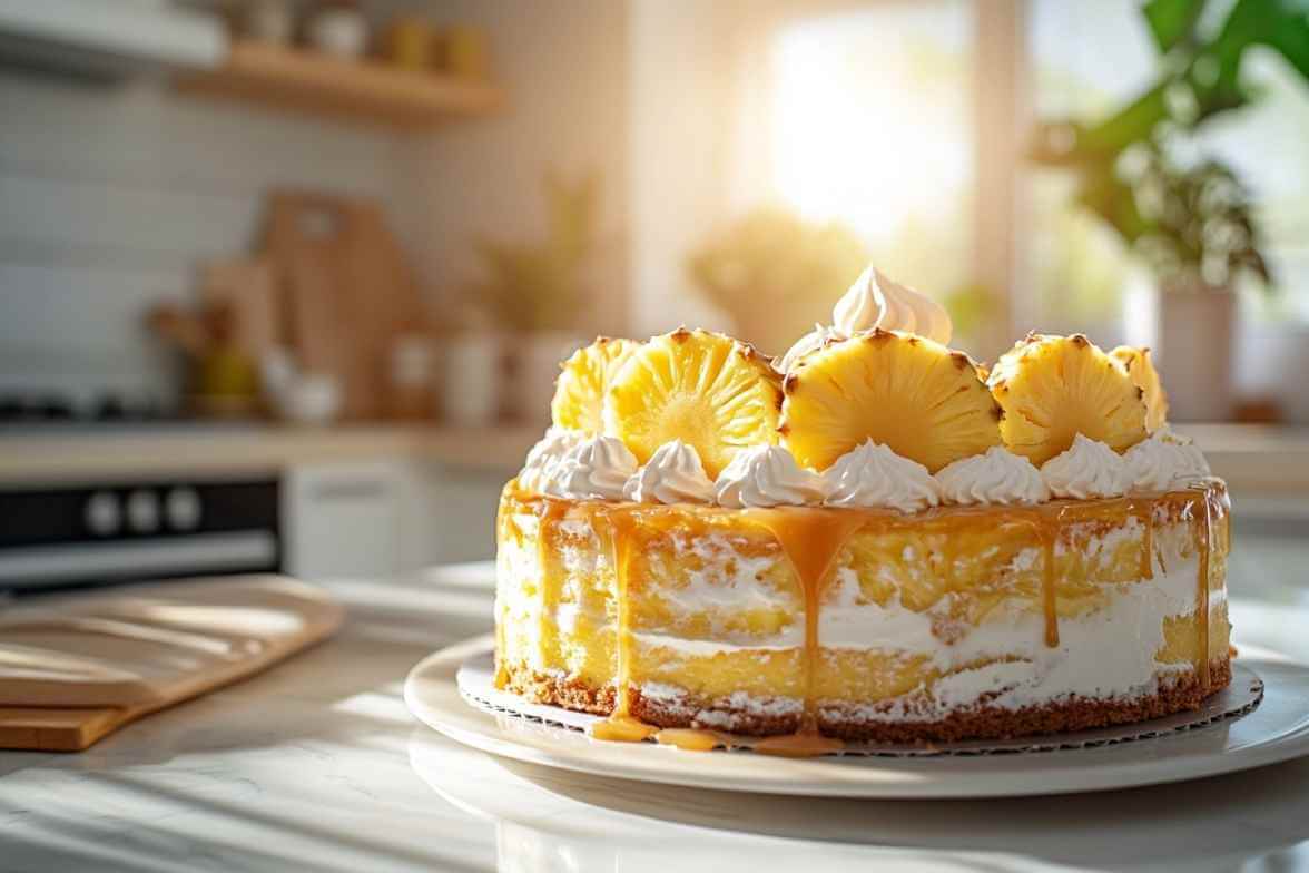 Gâteau Ananas - purerecette