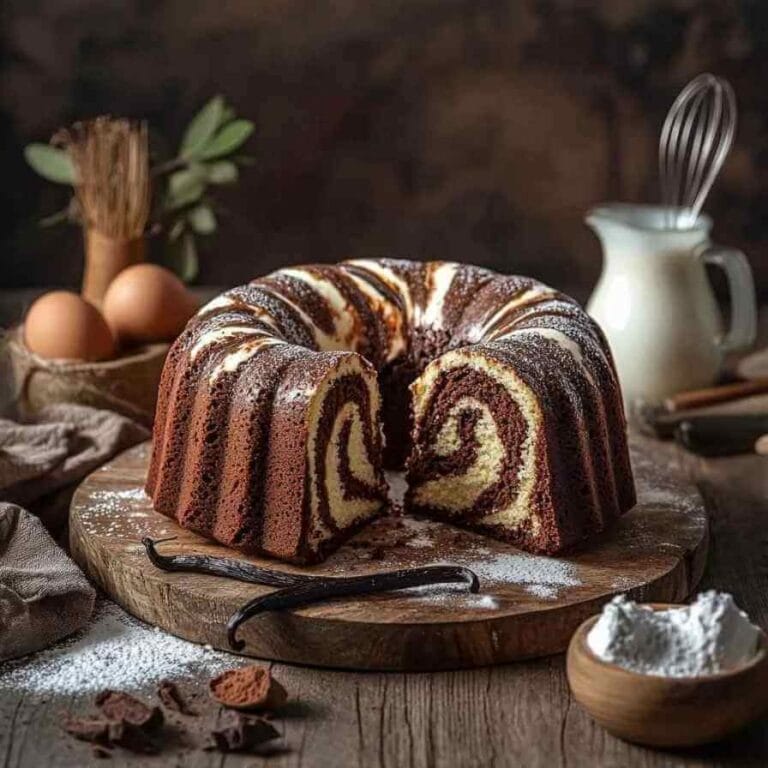 Gâteau Marbré - purerecette