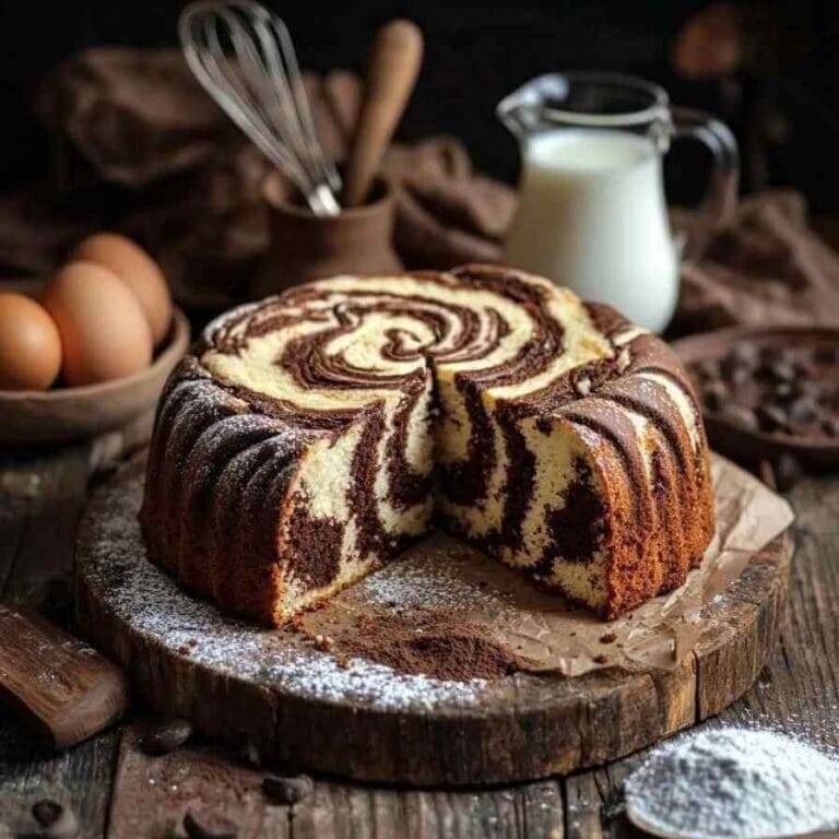 Gâteau Marbré - purerecette