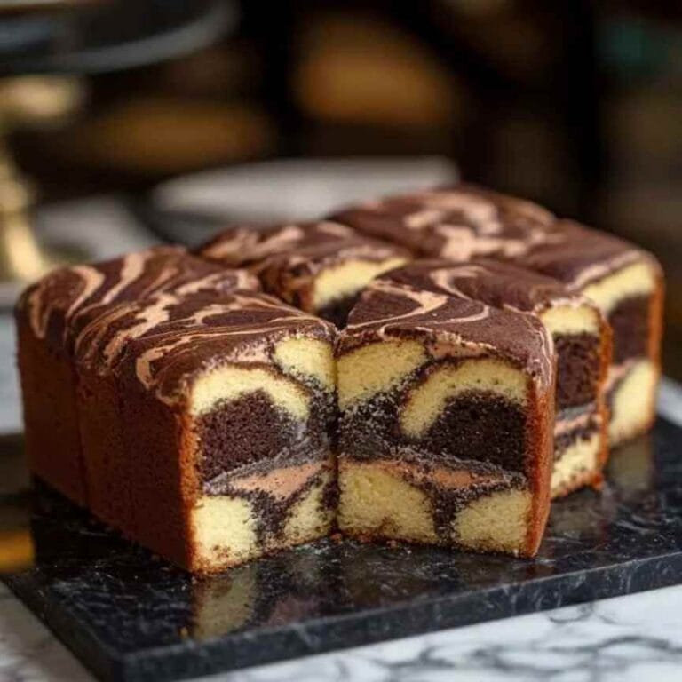 Gâteau Marbré - purerecette