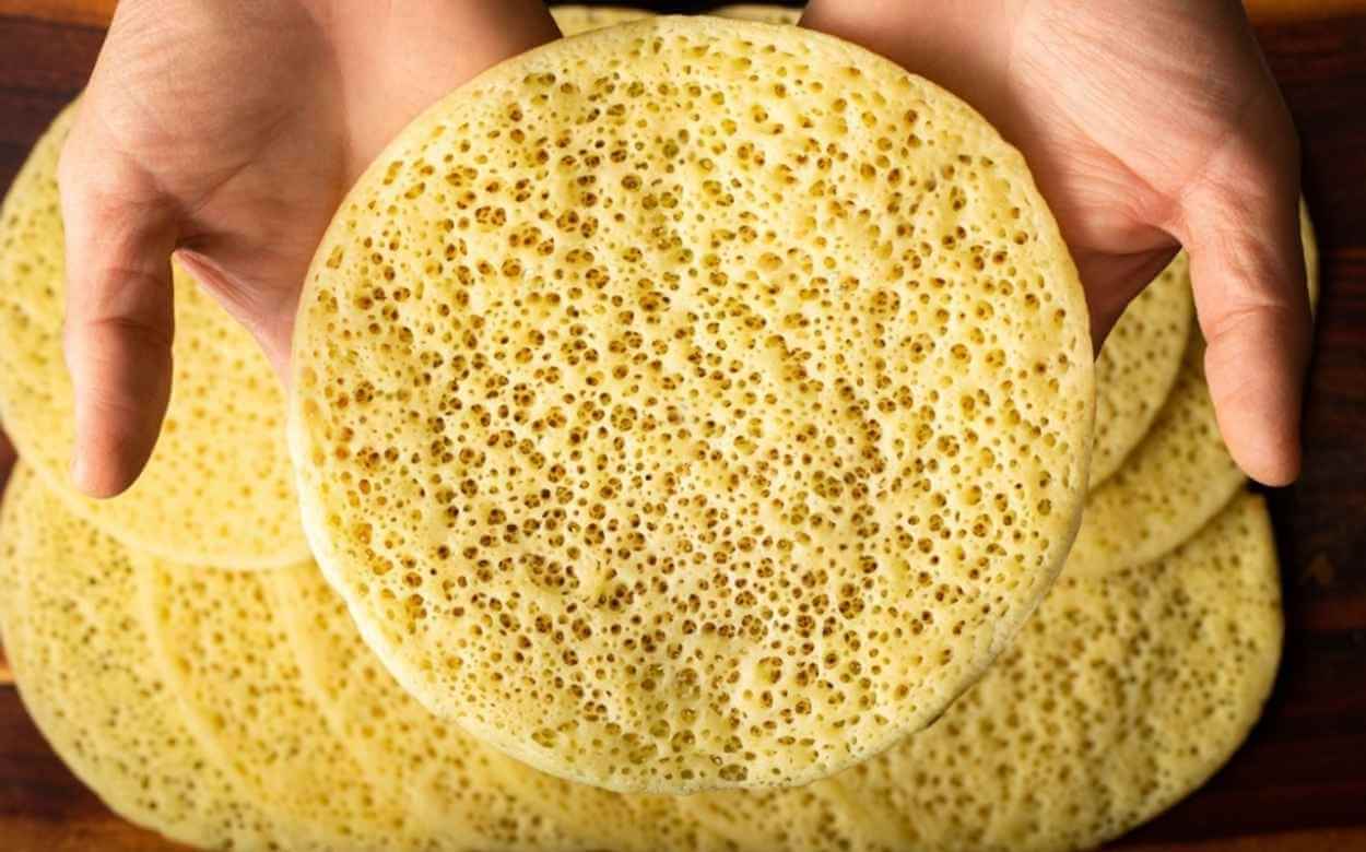 Recette Baghrirs : Crêpes Mille Trous - purerecette