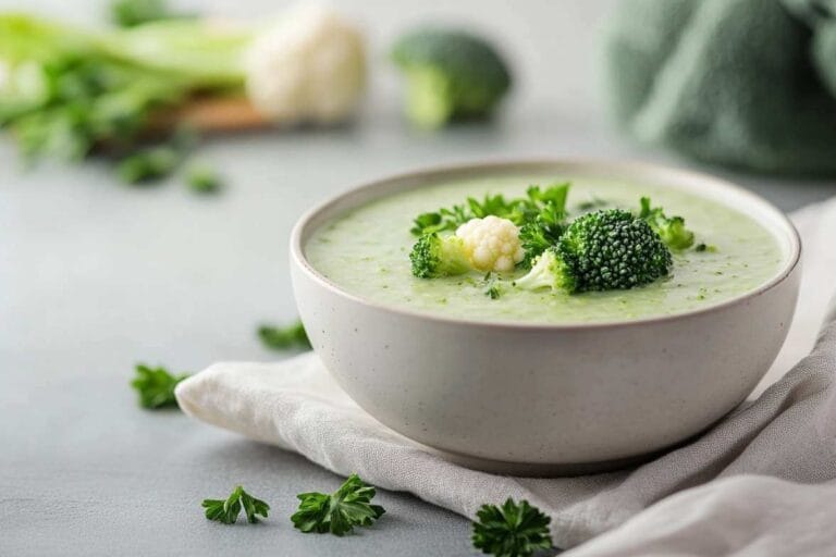 Potage Brocoli Chou-fleur - purerecette