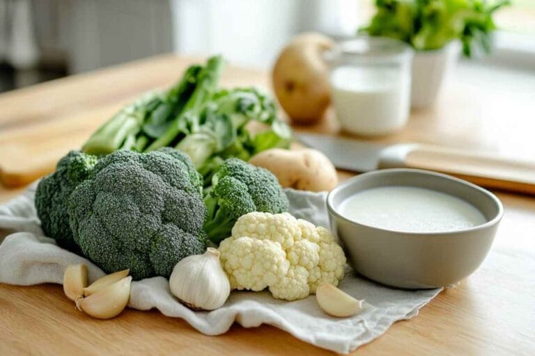 Potage Brocoli Chou-fleur - purerecette