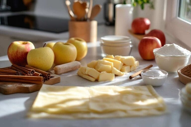 Croustade aux pommes - purerecette