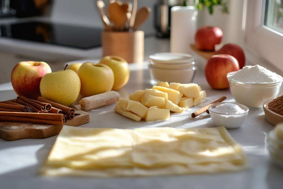 Croustade aux pommes - purerecette