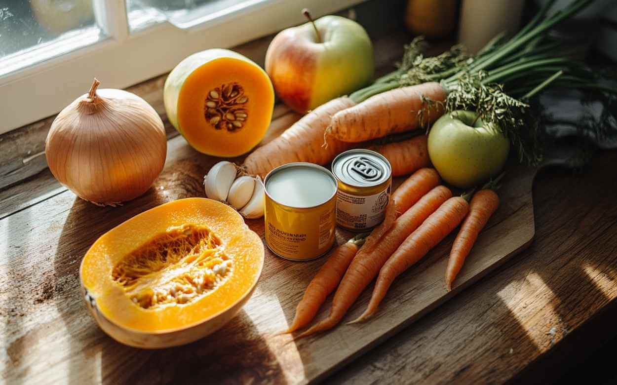 Potage Courge Butternut - purerecette