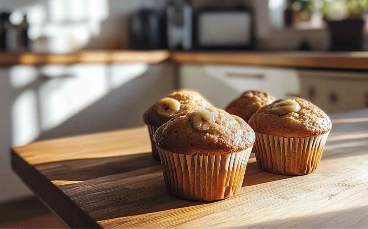 Recette Muffin Banane Moelleux - purerecette