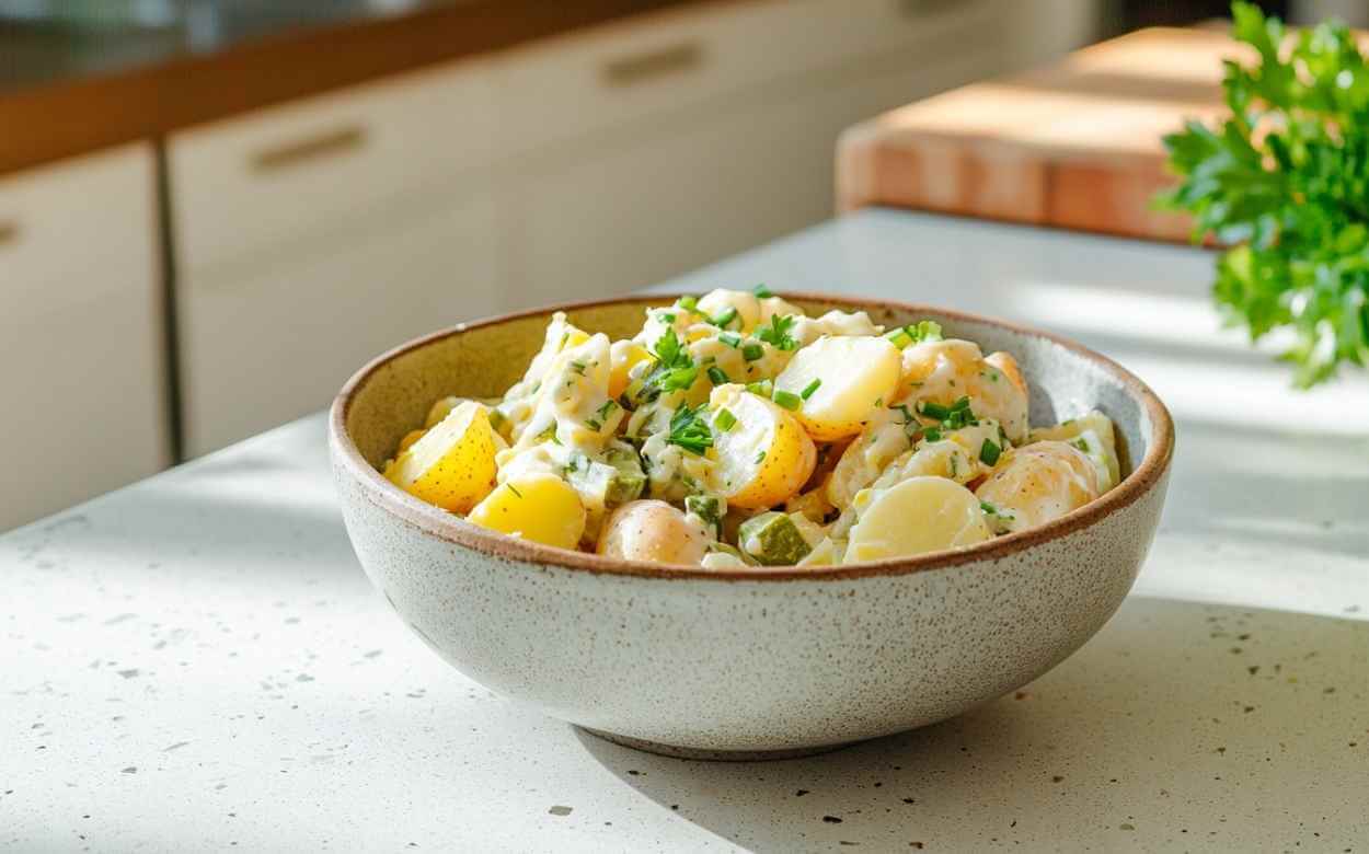 Salade De Pomme De Terre Grand-Mère - purerecette