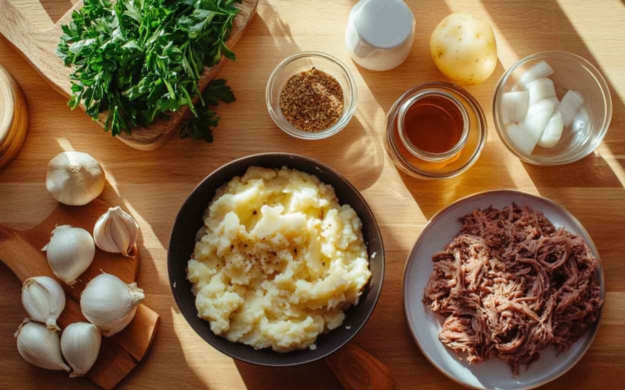Pâté Chinois au Porc Effiloché - purerecette
